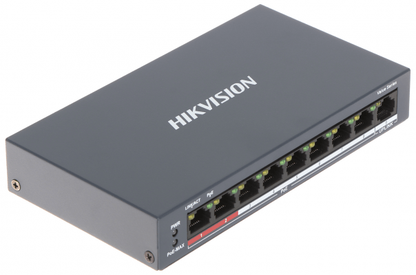 Hikvision 8-Port PoE Switch DS-3E0109P-E/M(B)