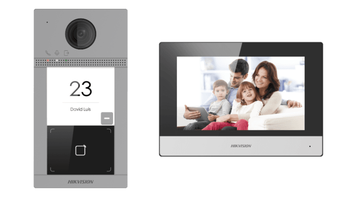 Hikvision DS-KIS604-S(C) IP video intercom kit